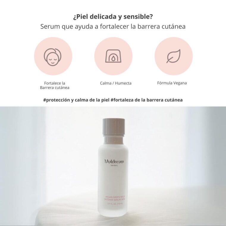 Muldream Serum «Vegan Green Mild Intense Serum Toner» – Kosmeticos
