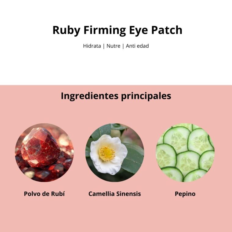 SNP Parches «Ruby Firming Eye Patch» – Kosmeticos