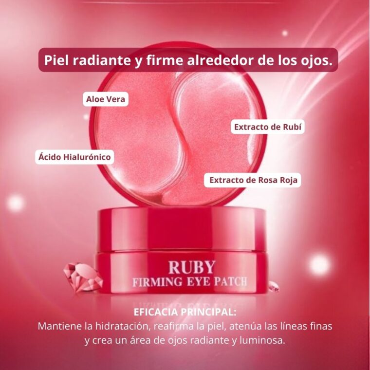 SNP Parches «Ruby Firming Eye Patch» – Kosmeticos