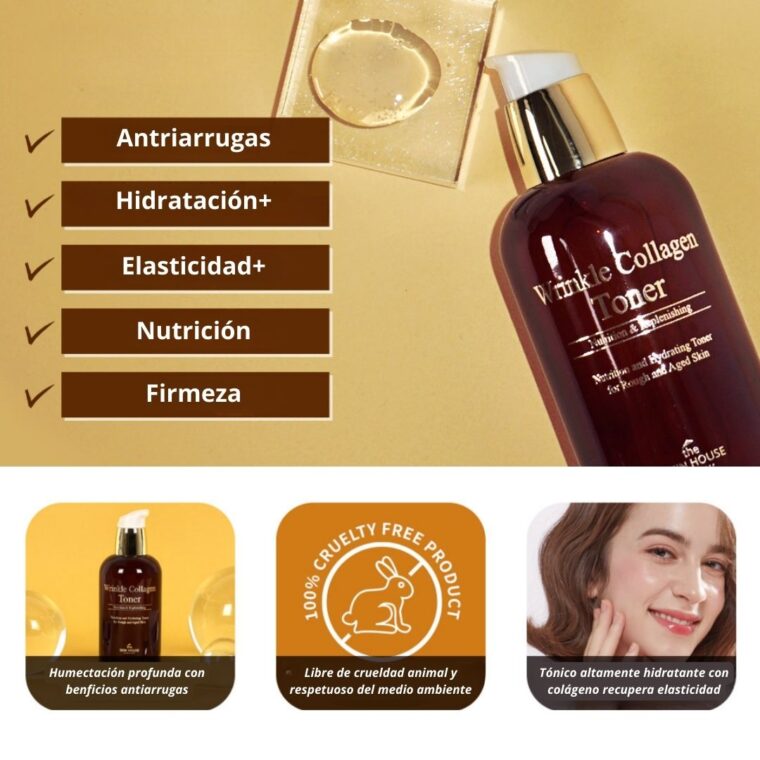 The Skin House Tónico «Wrinkle Collagen Toner» – Kosmeticos