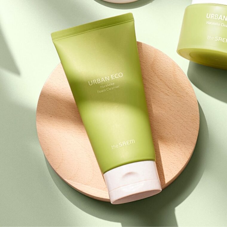 The Saem Limpiador «Urban Eco Harakeke Foam Cleanser» – Kosmeticos