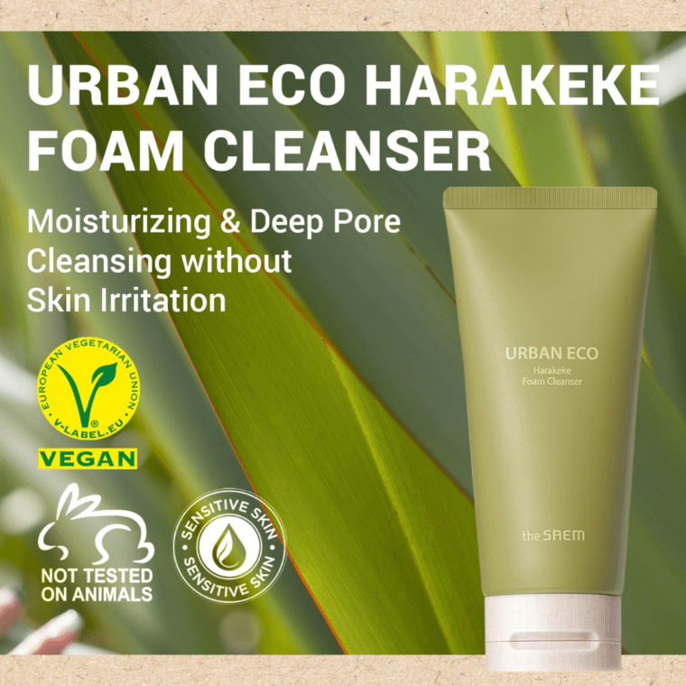 The Saem Limpiador "Urban Eco Harakeke Foam Cleanser" - Kosmeticos