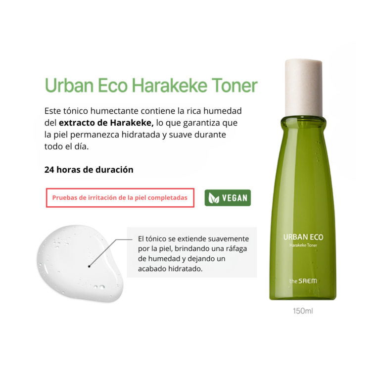 The Saem Set «Urban Eco Harakeke Mini 3 Set» – Kosmeticos