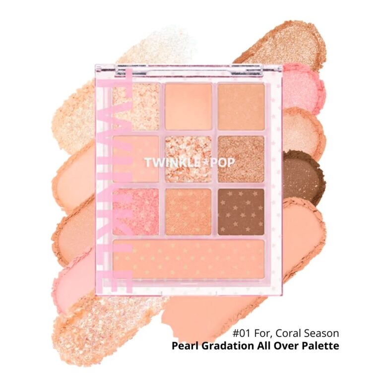 Twinkle Pop Sombras «Pearl Gradation All Over Palette» – Kosmeticos