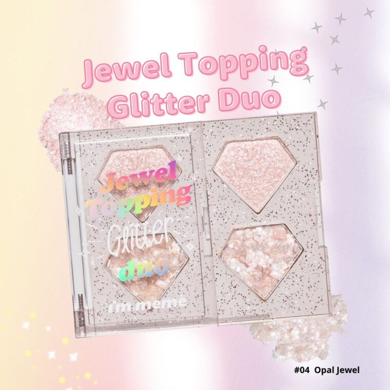 I’m Meme Sombras «Jewel Topping Glitter Duo» – Kosmeticos