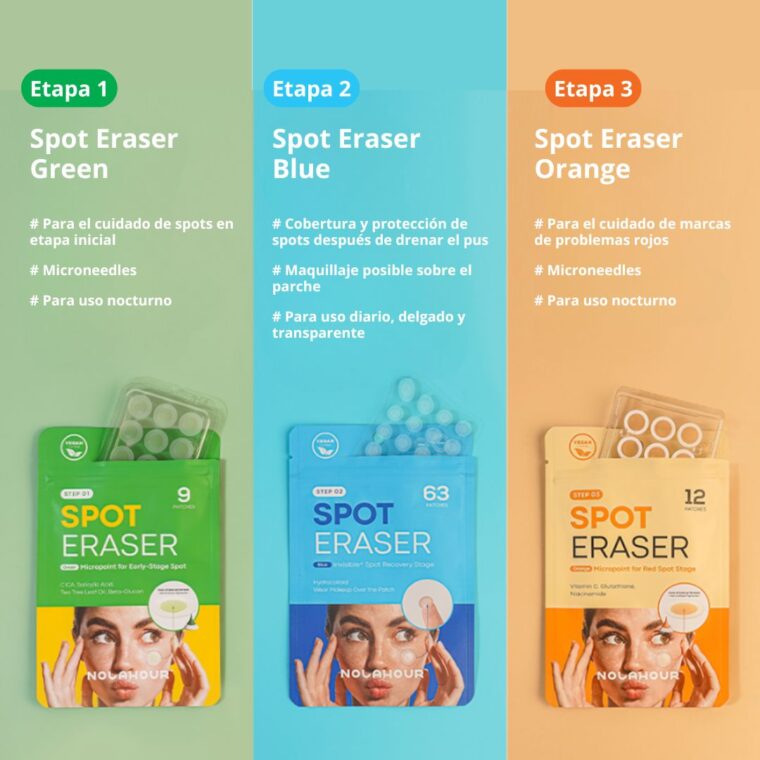 Nolahour Parche «Spot Eraser Blue – Spot Recovery» – Kosmeticos