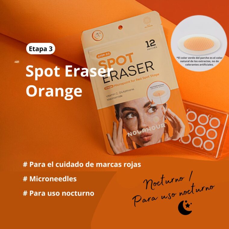Nolahour Parche «Spot Eraser Orange – Red Spot» – Kosmeticos