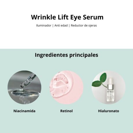 OOTD Sérum «Wrinkle Lift Eye Serum» – Kosmeticos