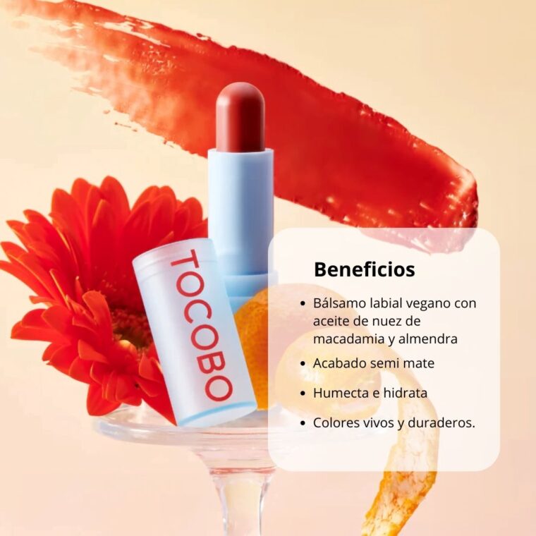 Tocobo Bálsamo «Glass Tinted Lip Balm» – Kosmeticos