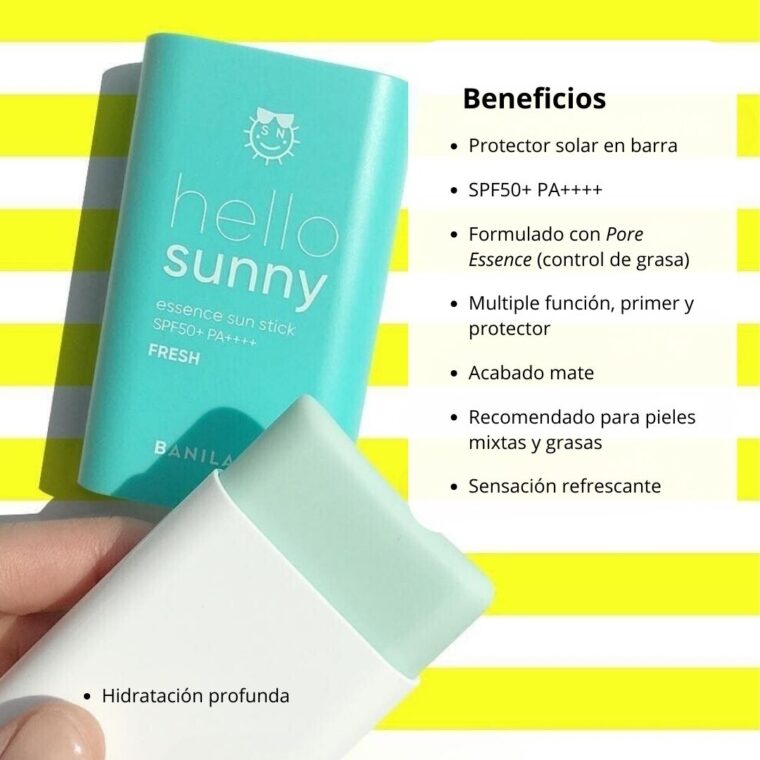 Banila Co Protector Solar “Hello Sunny Essence Sun Stick SPF50 ...