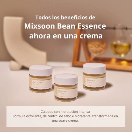 Mixsoon Crema “Bean Cream” 50ml – Kosmeticos