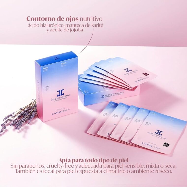 JAYJUN «Intensive Shining Mask – 3 pasos» – Kosmeticos