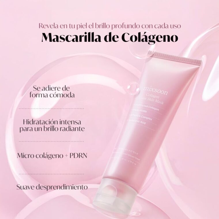Mixsoon » Collagen Glass Skin Mask « – Kosmeticos