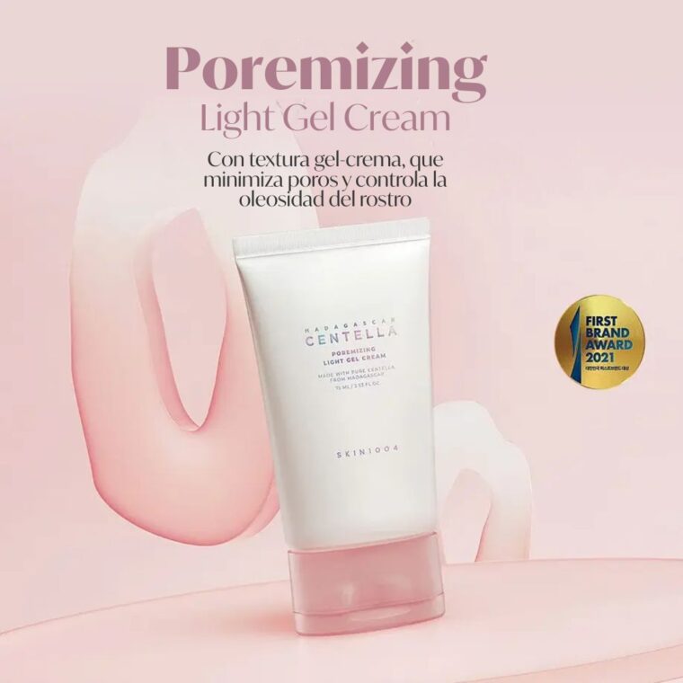 SKIN1004 «Madagascar Centella Poremizing Light Gel Cream 75ml» – Kosmeticos